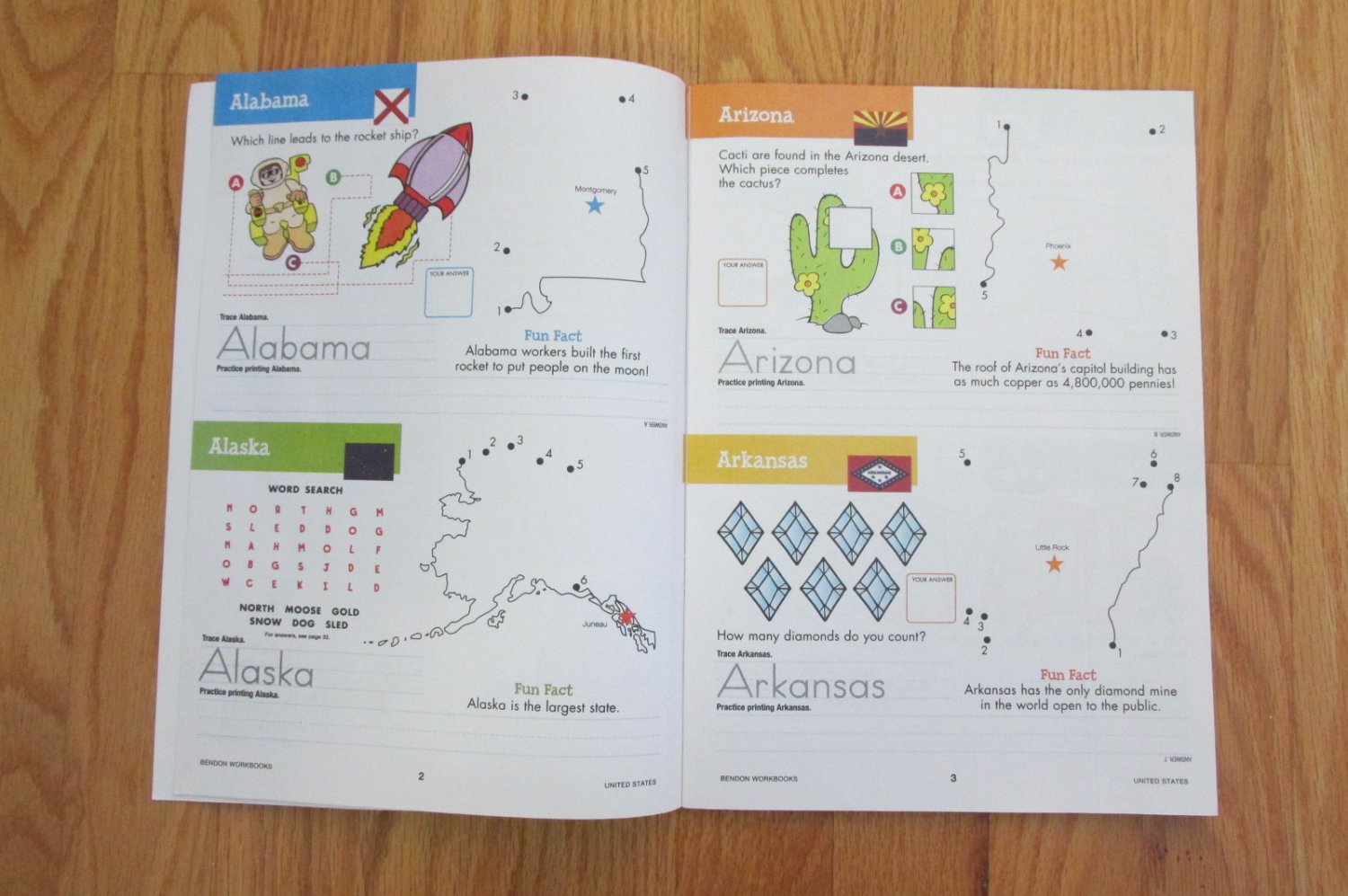 UNITED STATES & DOT TO DOT WORKBOOKS HOMESCHOOL CONSUMABLE ACTIVITY ...