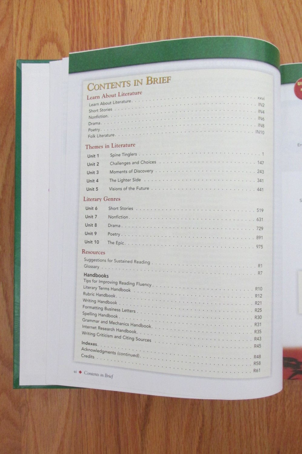 PRENTICE HALL LITERATURE TEXT BOOK GOLD LEVEL GRADE 9 HOME SCHOOL ...