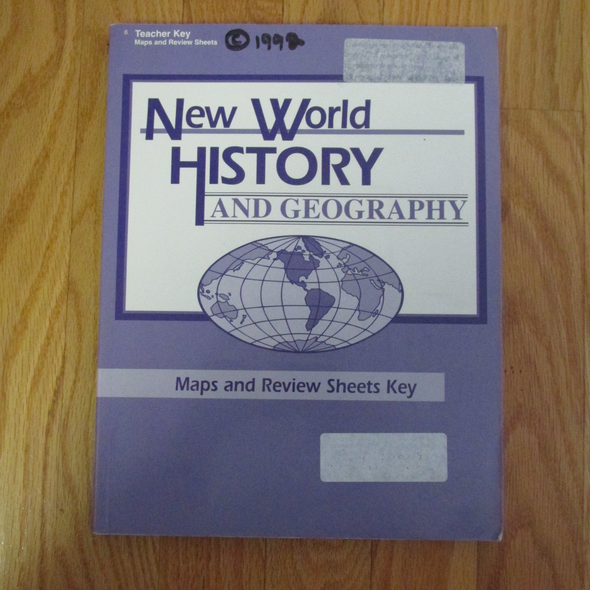 ABEKA NEW WORLD HISTORY & GEOGRAPHY 4 BOOK SET GRADE 6 CHRISTIAN HOME ...