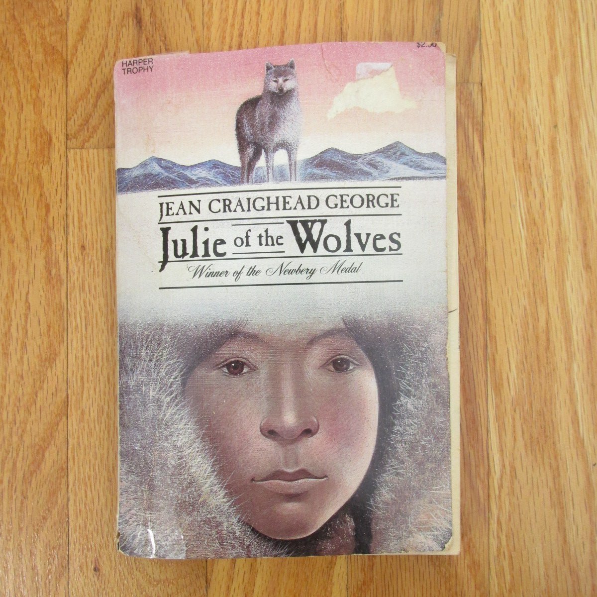 JULIE OF THE WOLVES BOOK JEAN CRAIGHEAD GEORGE NOBEL HARPER & ROW 1972