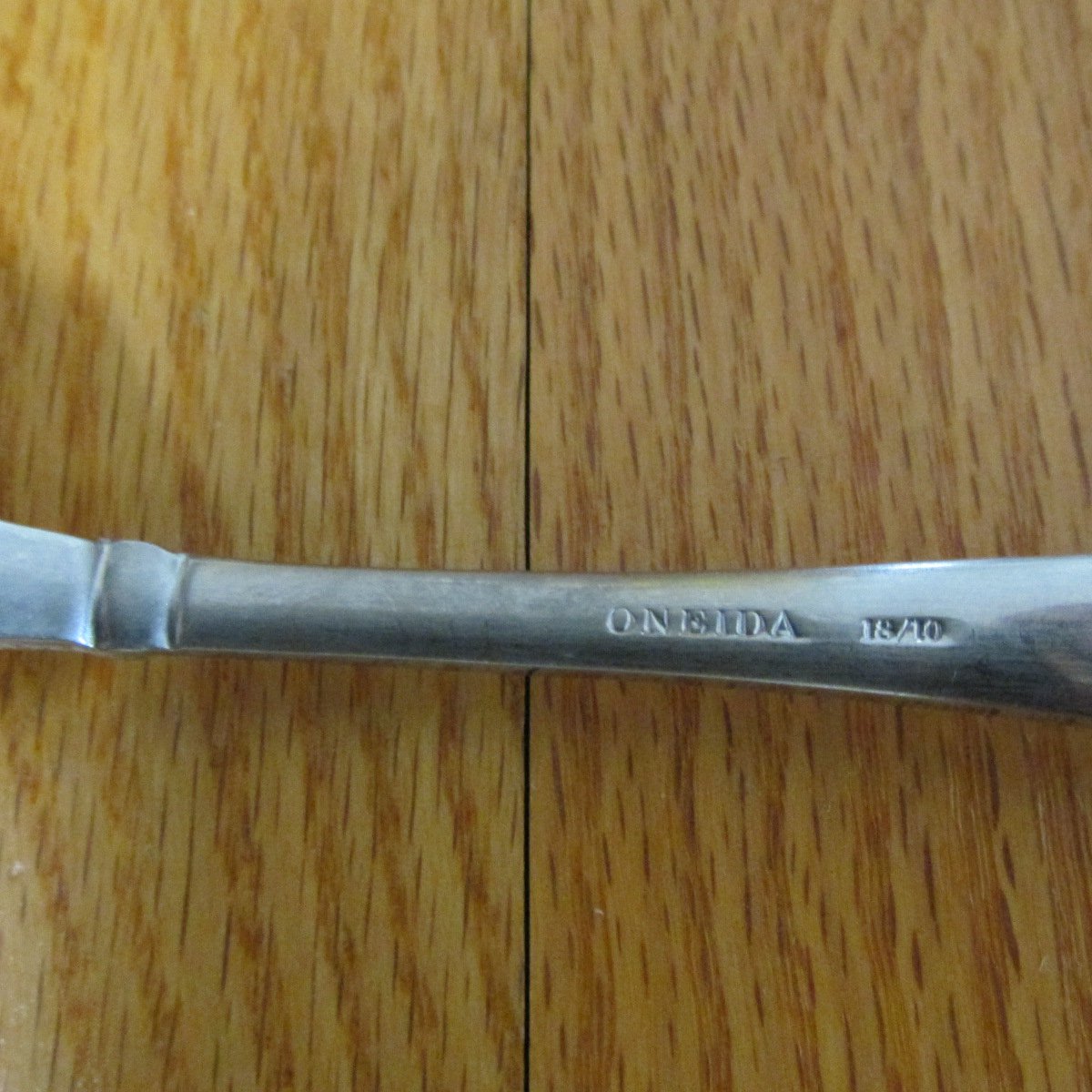 ONEIDA STAINLESS FLATWARE 18 / 10 SATIN GARNET 3 PC SET KNIFE, FORK ...