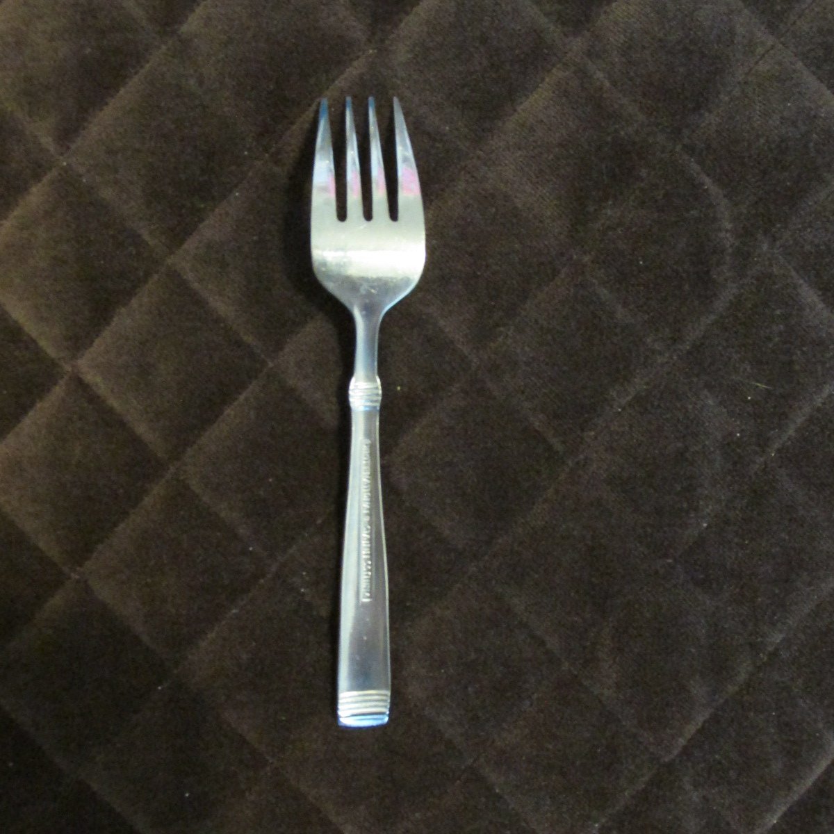 INTERNATIONAL STAINLESS CHINA FLATWARE PALISADES SET of 2 GLOSSY ...