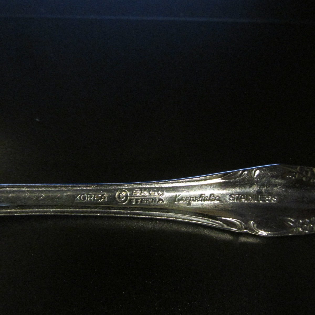 EKCO ETERNA STAINLESS KOREA FLATWARE KEEPSAKE SET of 2 SPOONS ...