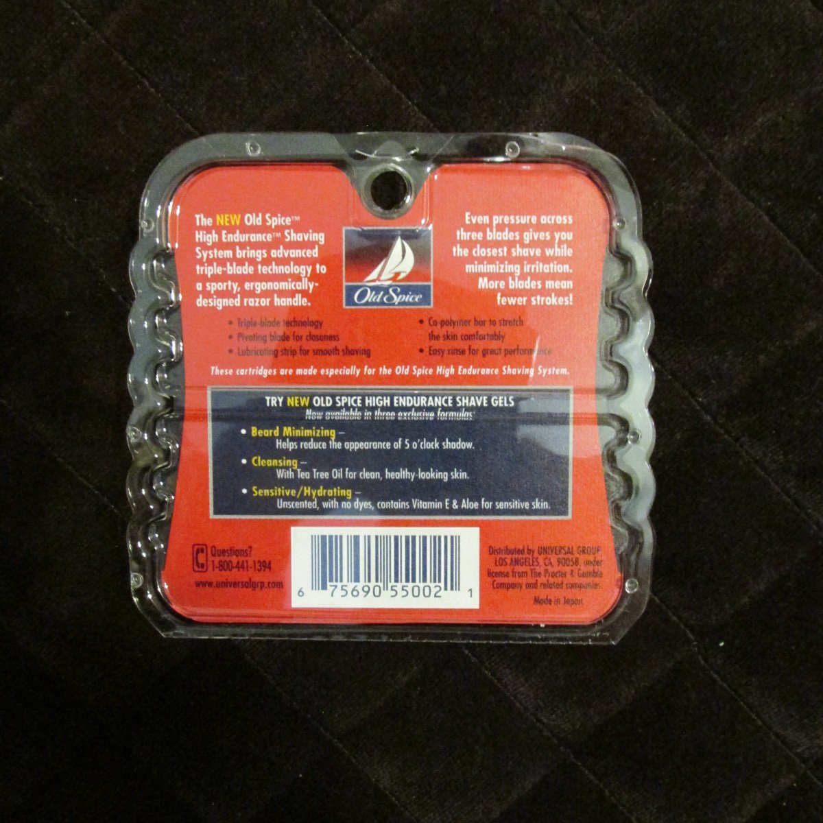OLD SPICE HIGH ENDURANCE SHAVING GEAR GIFT SET RAZOR, BLADES, & TRIMMER ...