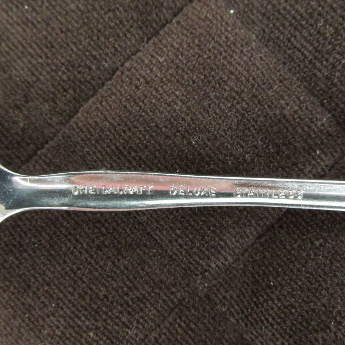 ONEIDA ONEIDACRAFT DELUXE STAINLESS FLATWARE SHASTA SET of 6 SILVERWARE ...