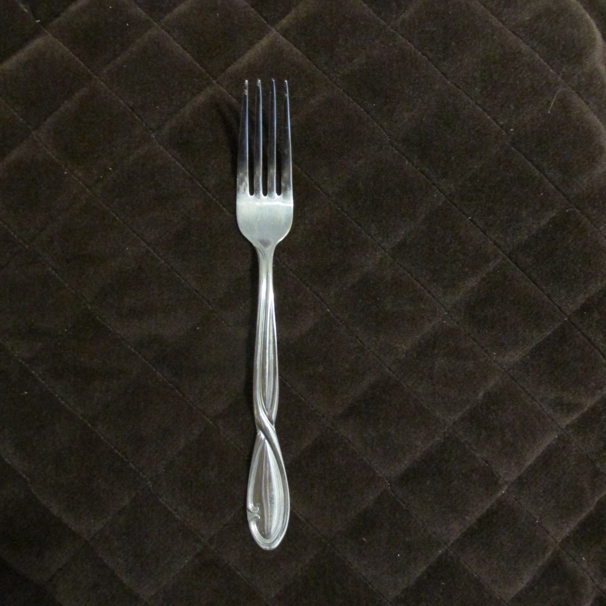 FARBERWARE STAINLESS CHINA FLATWARE TRIESTE DINNER FORK SILVERWARE ...
