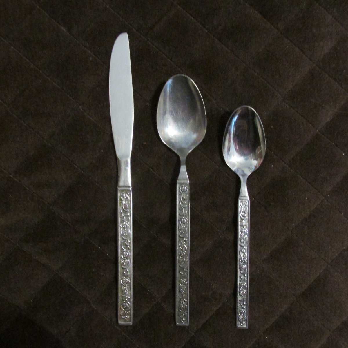 NATIONAL STAINLESS NASCO KOREA JAPAN FLATWARE COSTELLANO SET OF 13 ...