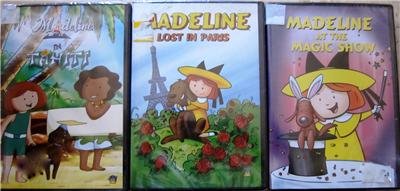MADELINE Lot of 3 DVD Brand New!