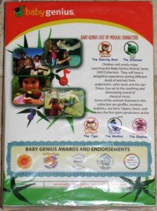 BABY GENIUS Animal Series DVD Boxed Set BRAND NEW