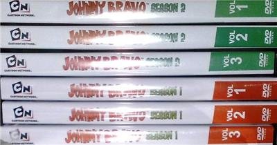 JOHNNY BRAVO DVD Complete Season 1 & 2 BRAND NEW!