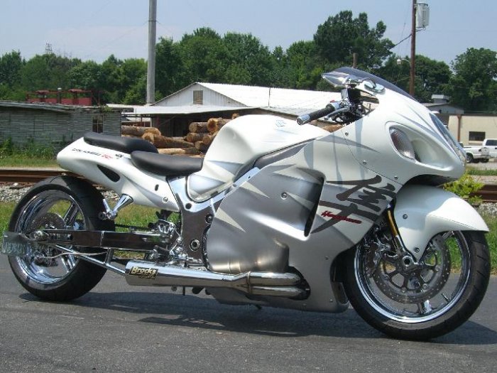 HAYABUSA EXTENDED RAW FINISH SWINGARM