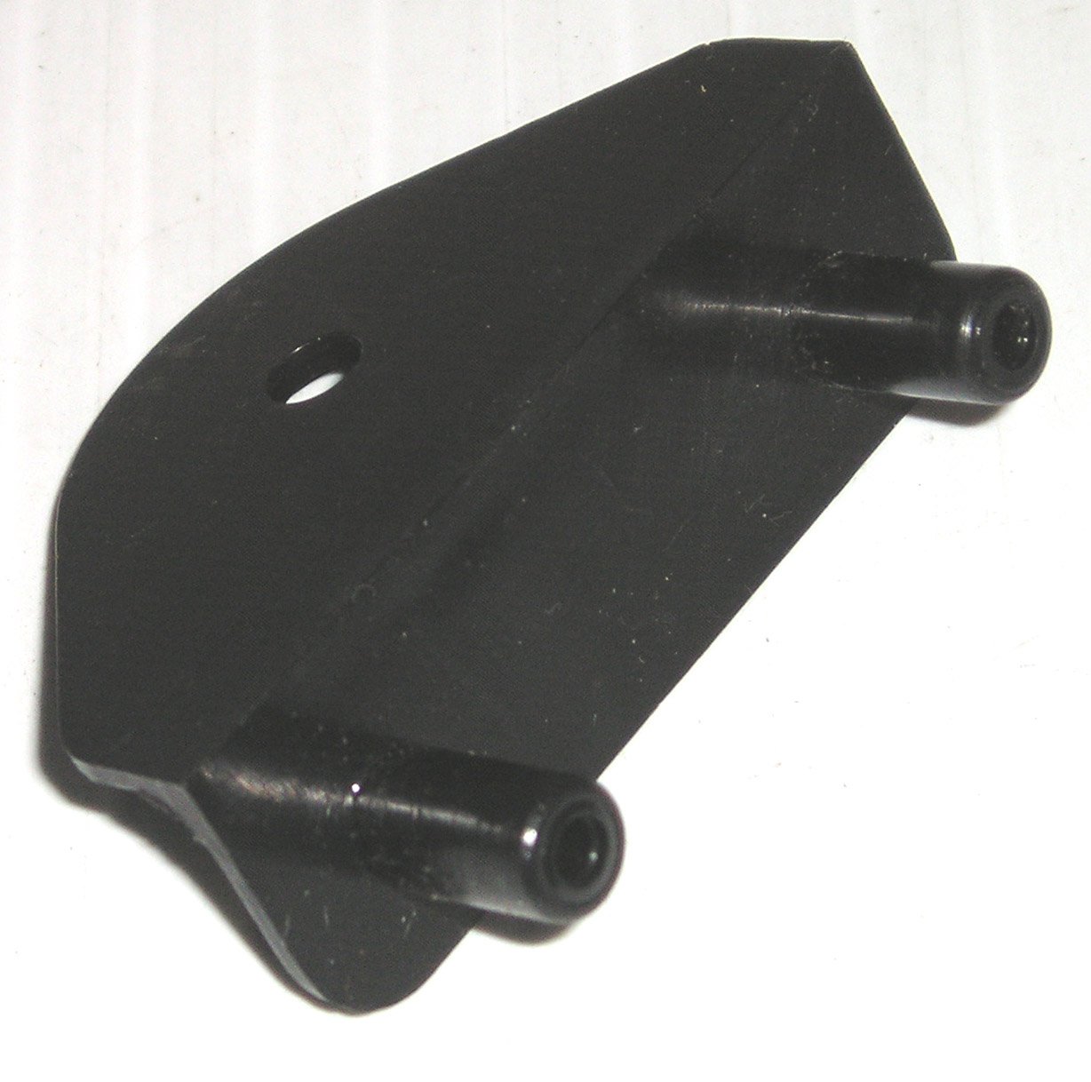 Drawer Front / Toe Kick / Fascia Mounting Bracket Plate Black Plastic ...