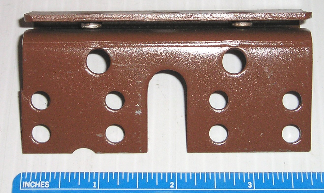 Bed Post Bracket For Double Hook Bed Plate and Rails 3-3/4" x 1-3/4"