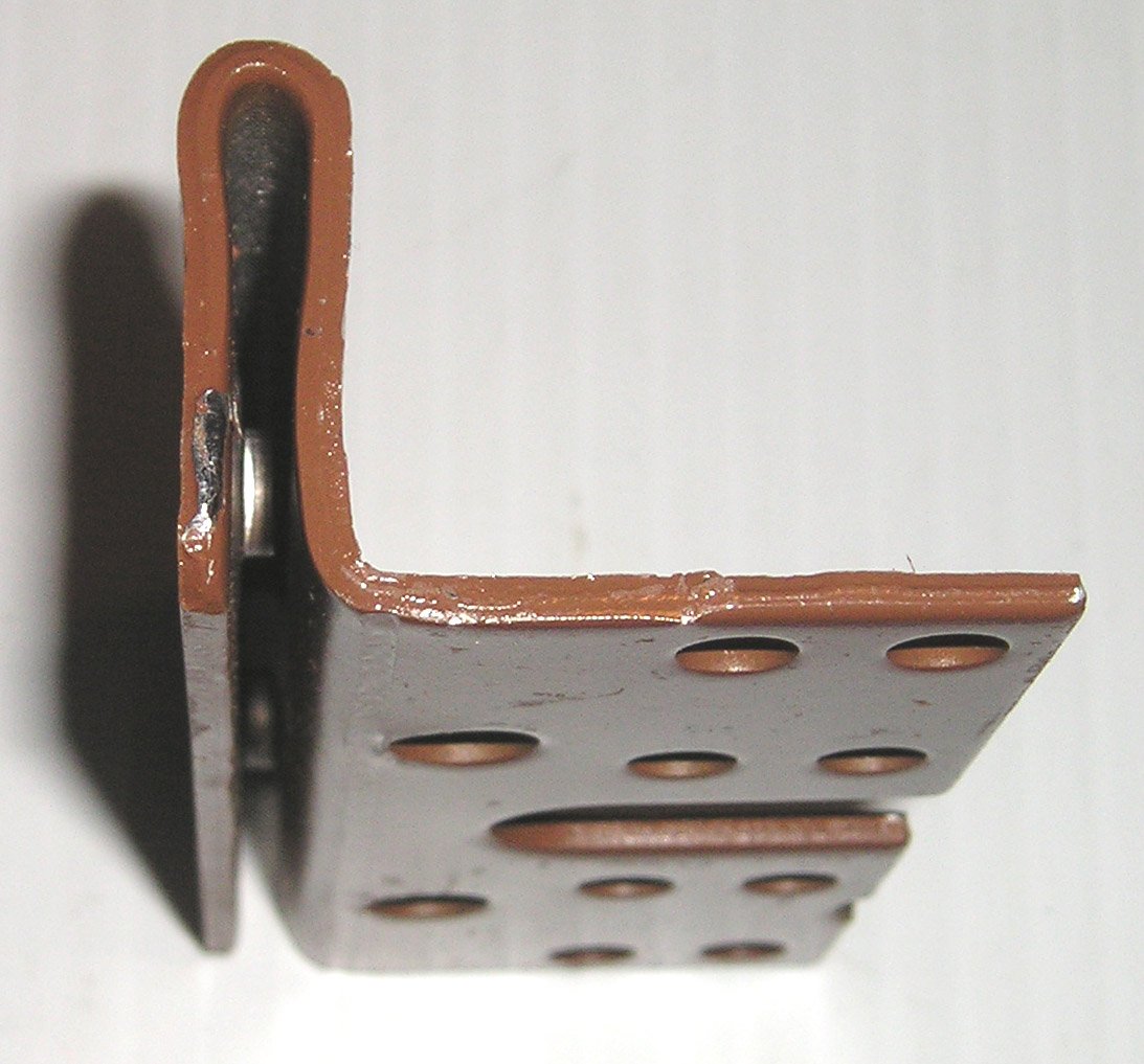 Bed Post Bracket For Double Hook Bed Plate and Rails 3-3/4" x 1-3/4"