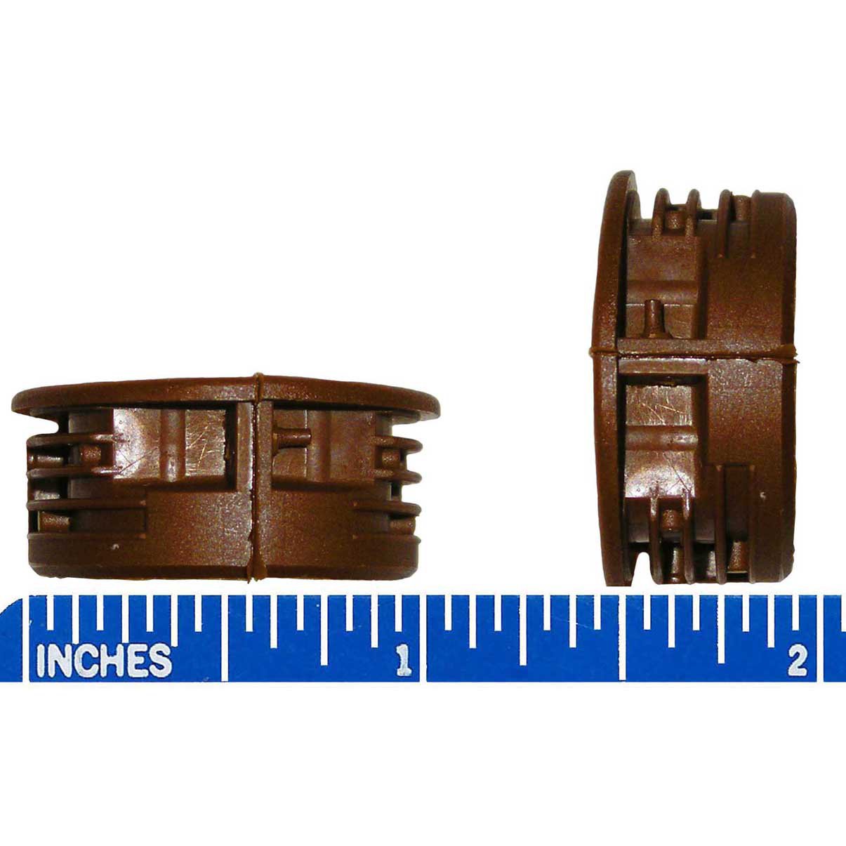 Brown Quickloc Flanged Fasteners for Face 25mm Boring Furniture ...
