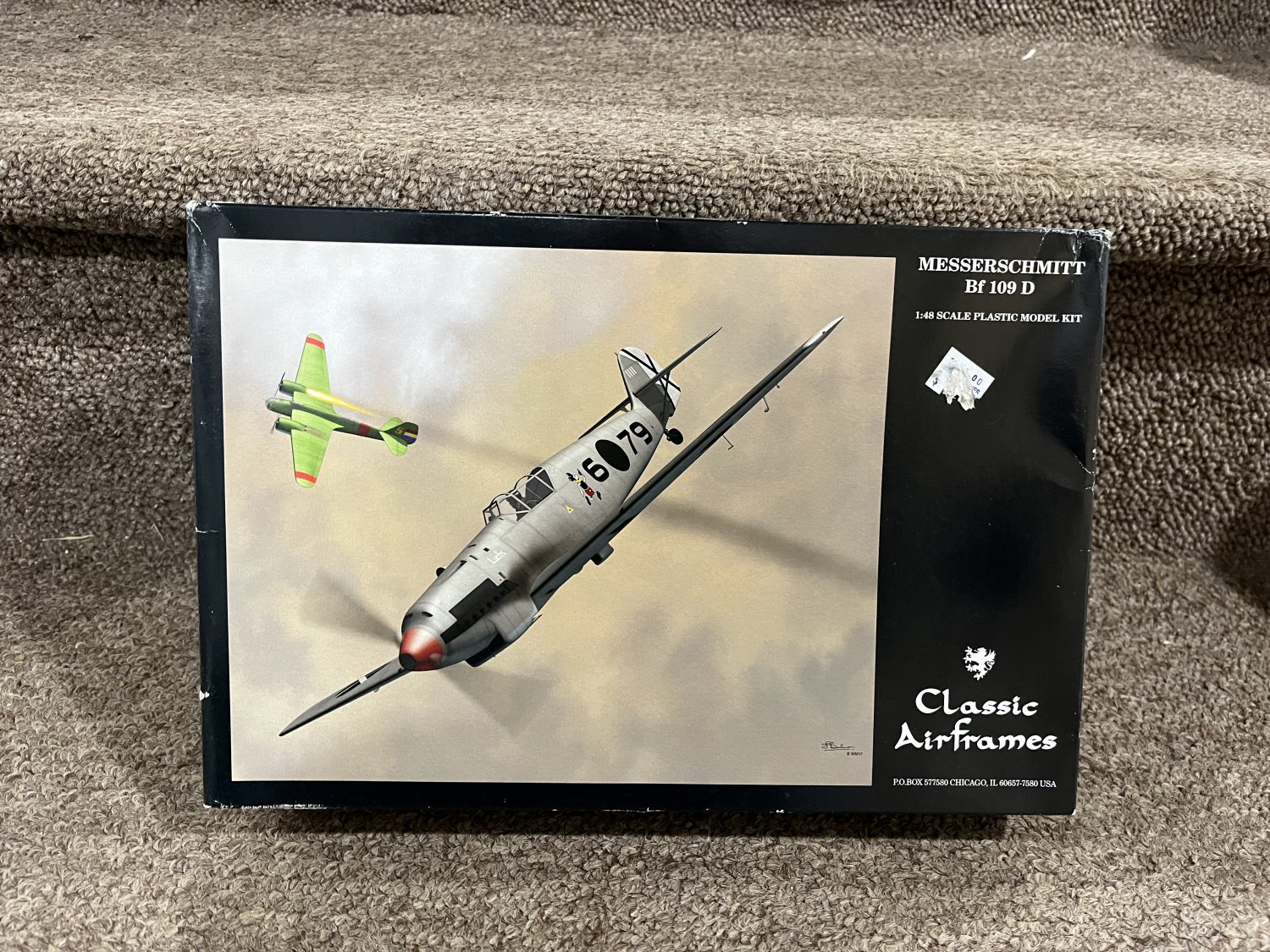 Classic Airframes 1/48 Messerschmitt Bf 109 D Kit No. 4134