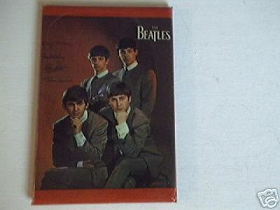 BEATLES POCKET MIRROR WITH COLOR PHOTO