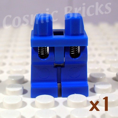 LEGO Blue Hips and Legs Spring Legs (single,N)