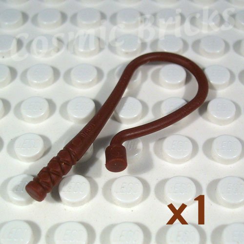 LEGO Reddish Brown Minifig Whip Bent 4569747 88704 (single,N)