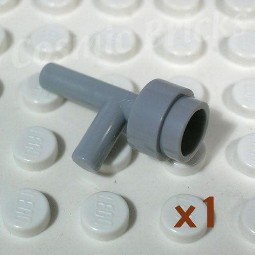 LEGO Medium Stone Grey Minifig Utensil Space Gun Torch 86208 4595836 ...