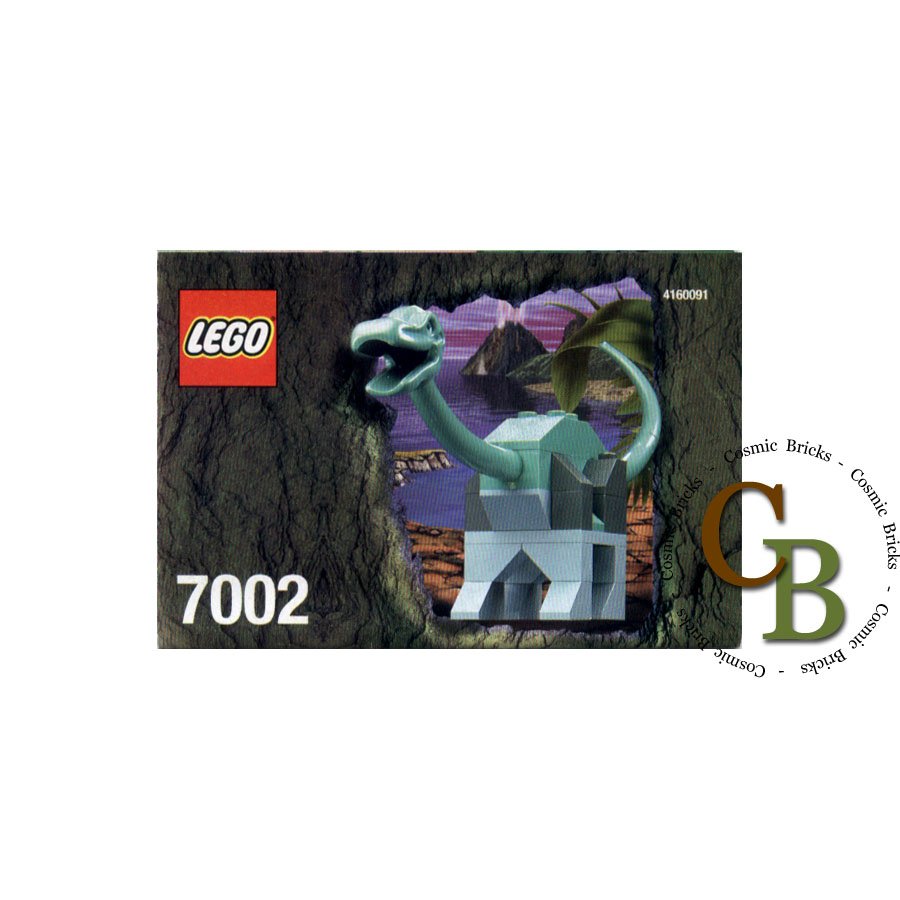LEGO 7002 Instruction Sheet (Young Brachiosaurus)