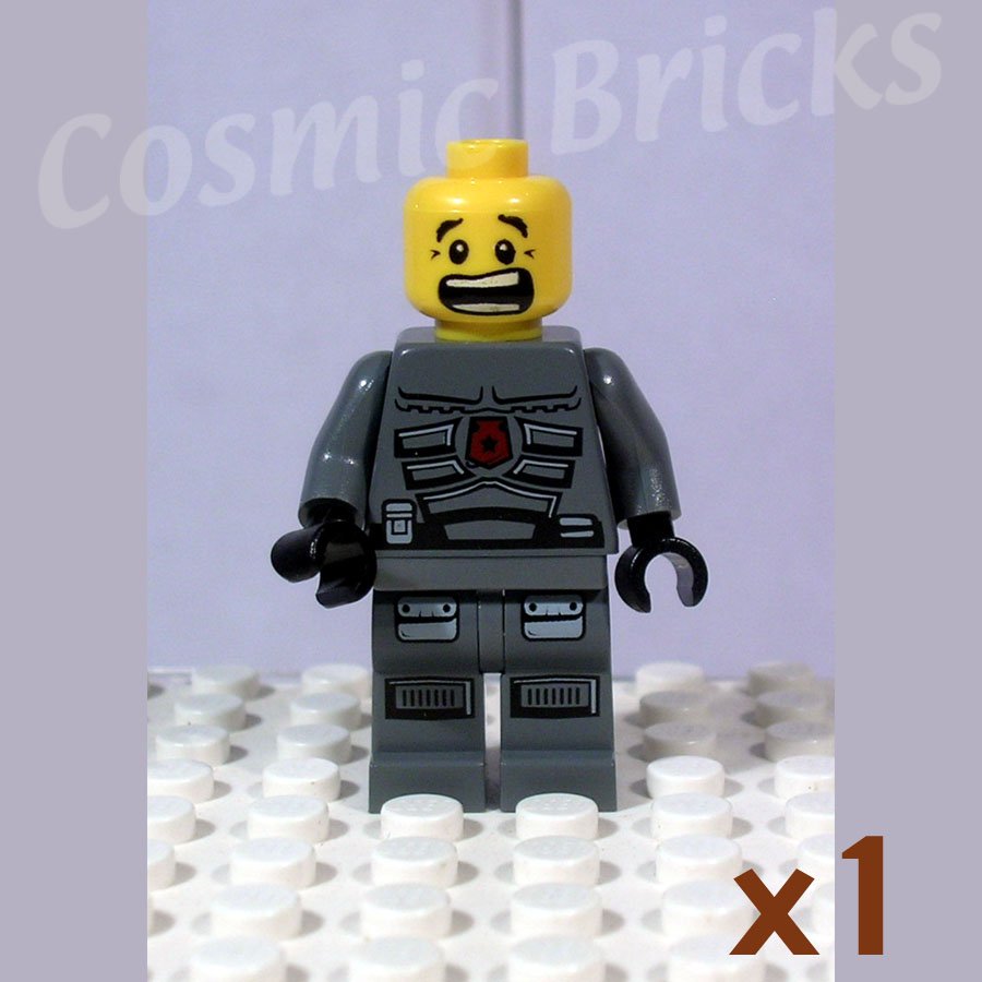 LEGO Space Police 3 Officer 14 minifigure (single,N)
