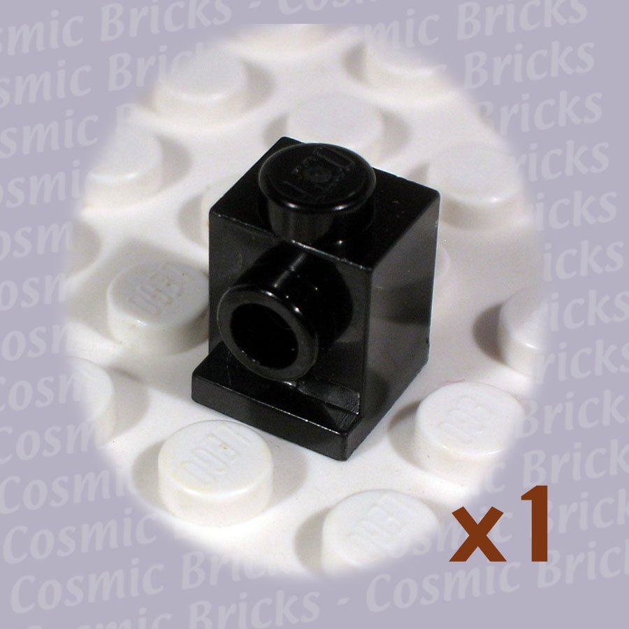 LEGO Black Brick Modified 1x1 Headlight 407026 4070 (single,U)