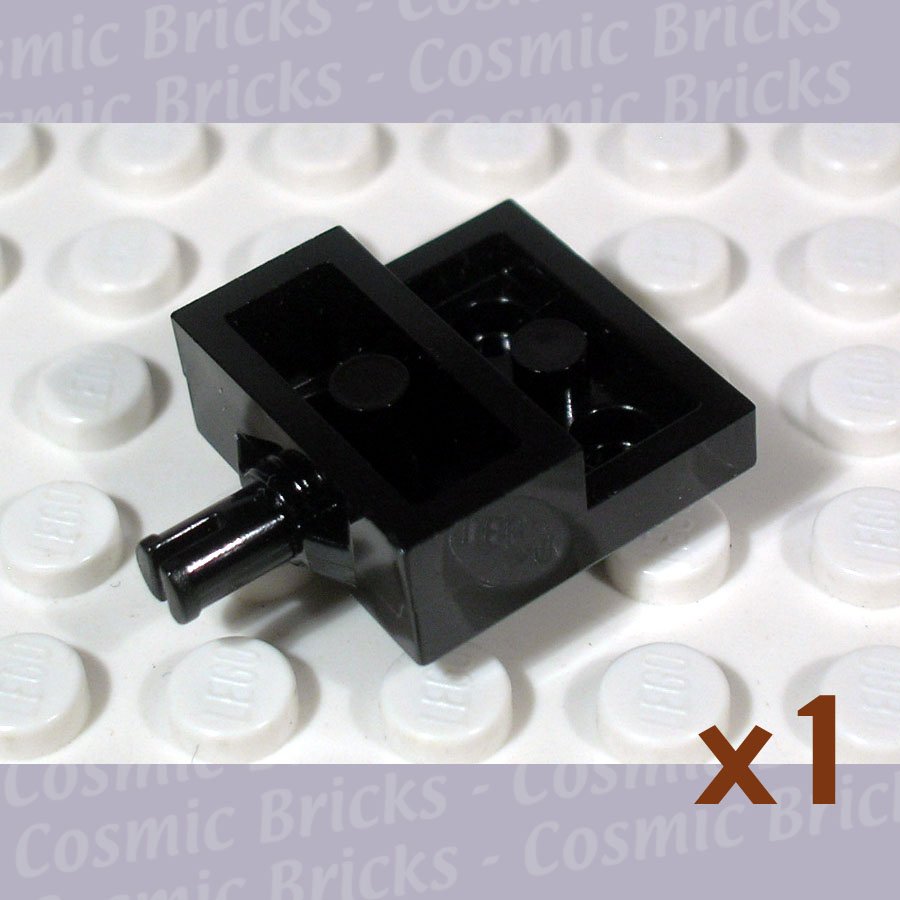 LEGO Black Plate Modified 2x2 Wheel Holder 448826 4488 (single,N)