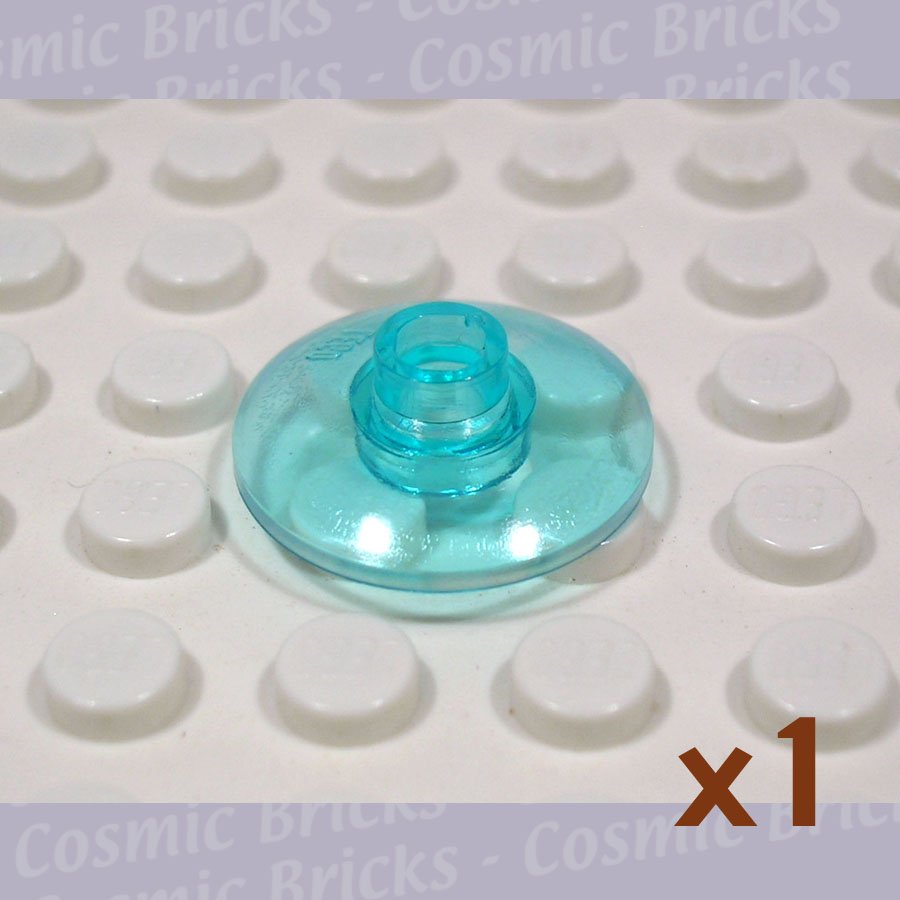 LEGO Trans-Light Blue Dish 2x2 Inverted 4215339 4581214 4740 71874 ...