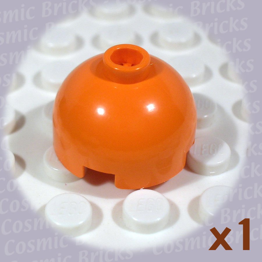 LEGO Orange Brick Round 2x2 Dome Top 4532970 30367 (single,N)
