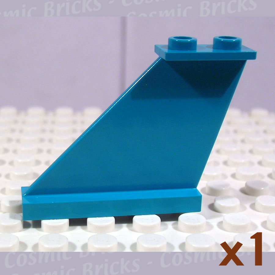 LEGO Dark Turquoise Tail 4x1x3 2340 (single,N)