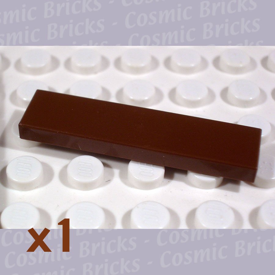 LEGO Brown Tile 1x4 4116732 2431 (single,U)
