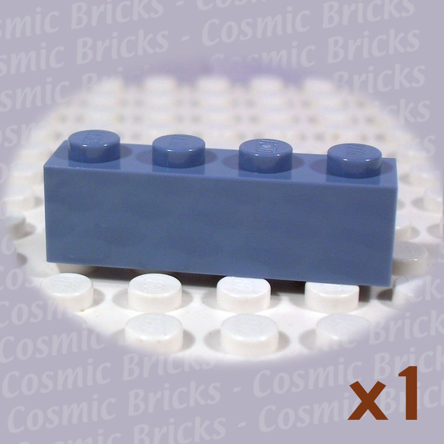 LEGO Sand Blue Brick 1x4 4187074 3010 (single,N)