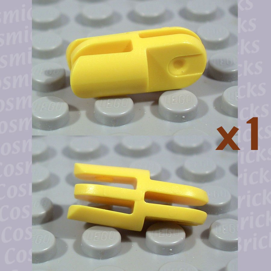 LEGO Yellow Arm Piece Straight 2 and 3 Fingers 361224 3612 (single,U)
