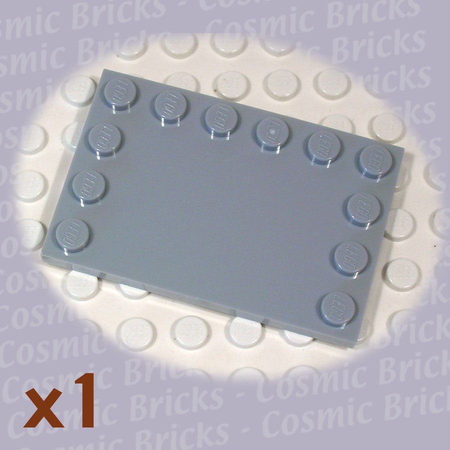 LEGO Medium Stone Grey Tile Modified 4x6 Studs on Edge 4211838 6180 ...