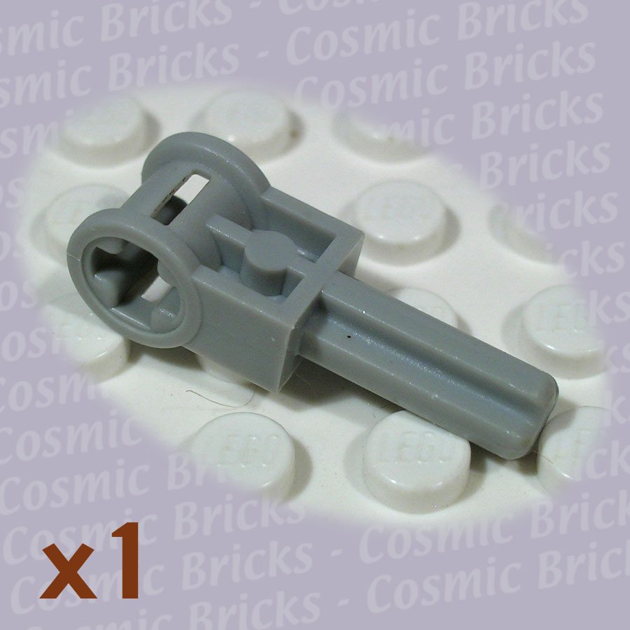 LEGO Grey Technic Pole Reverser Handle 655302 6553 (single,N)