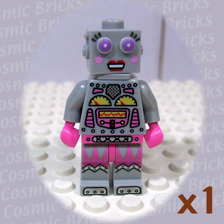 LEGO Series 11 Collectors Lady Robot minifigure (single,N)