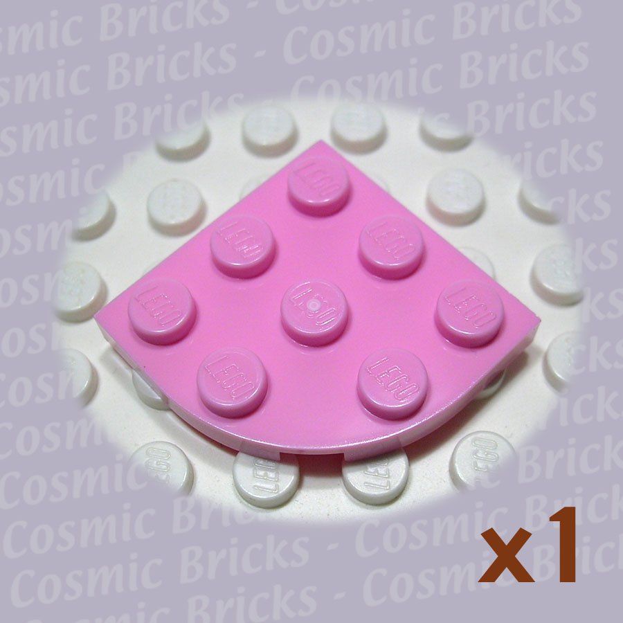 LEGO Light Purple Plate Round Corner 3x3 4620318 30357 (single,N)