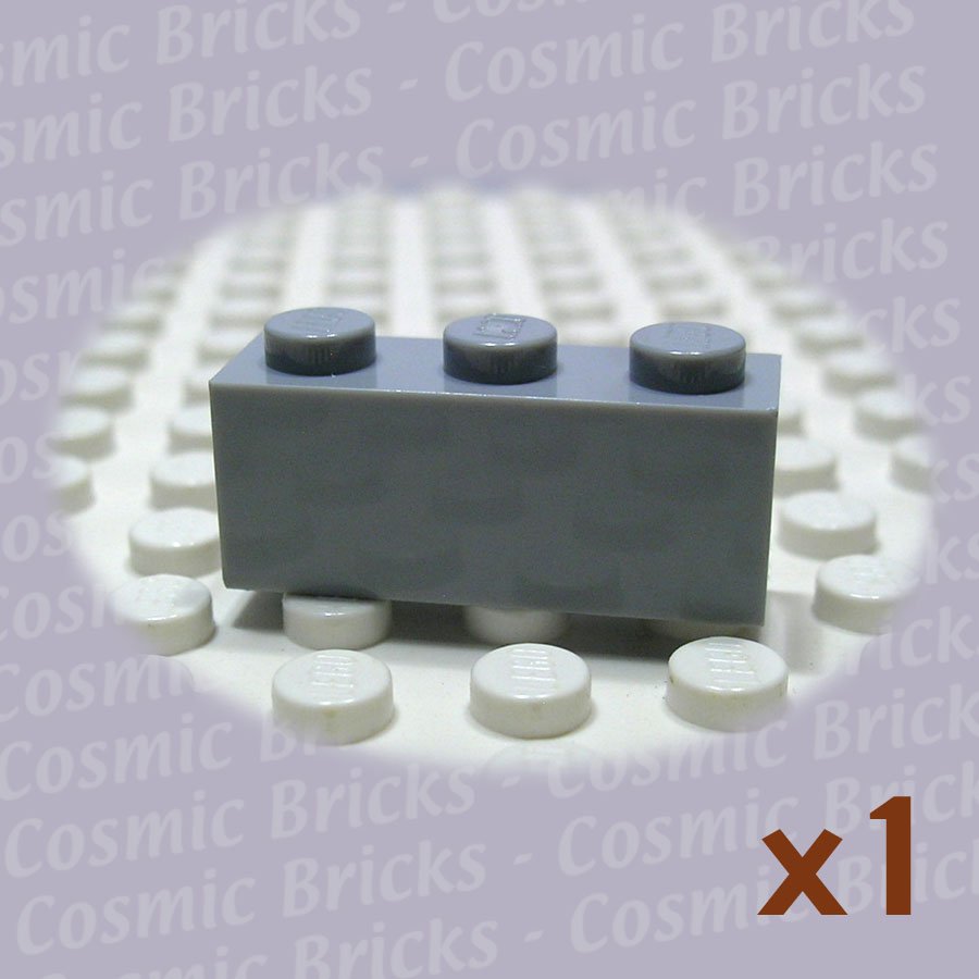 LEGO Medium Stone Grey Brick 1x3 4211428 3622 (single,N)