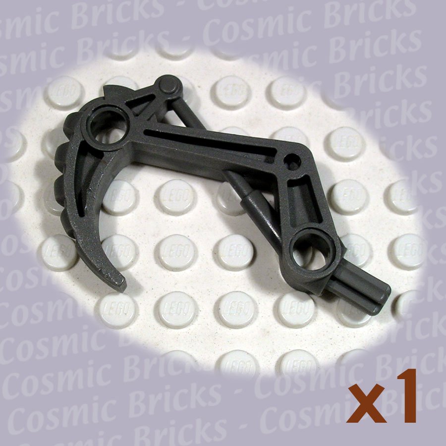 LEGO Dark Grey Bionicle Claw Hook Axle 4163595 32551 (single,N)