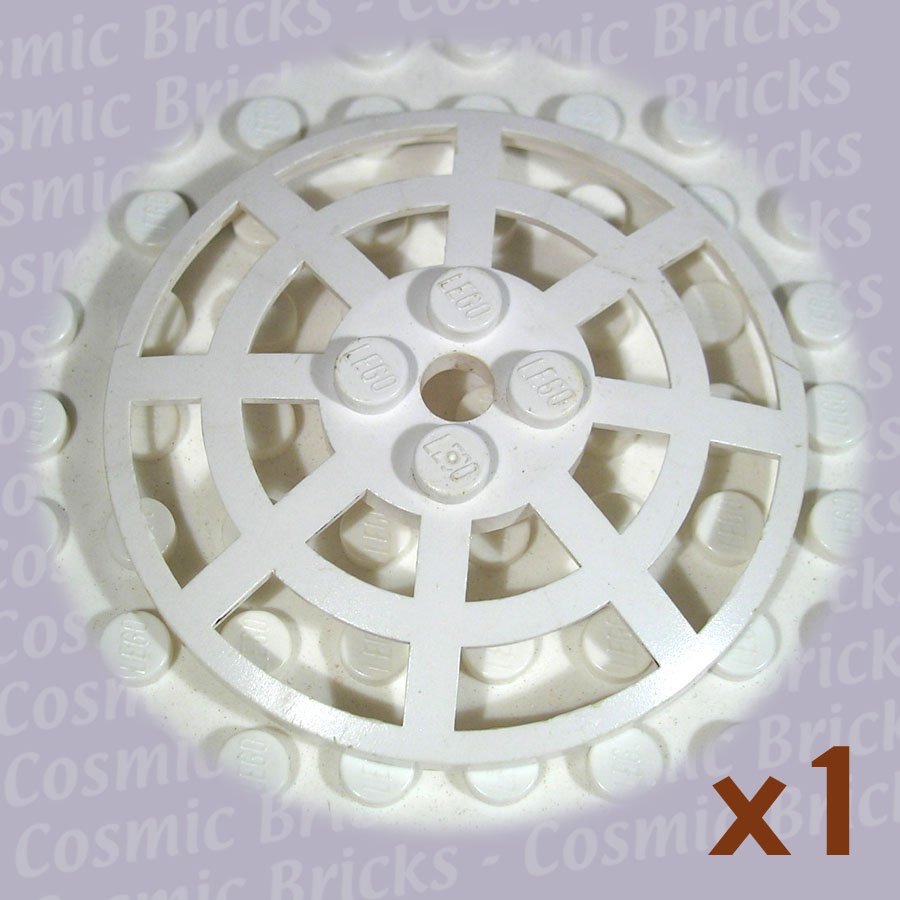 LEGO White Dish 6x6 Inverted (Radar) Webbed 4124095 4285 (single,U)