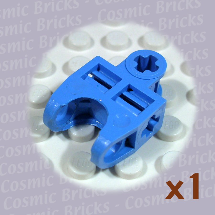LEGO Medium Blue Technic Axle Connector 2x3 Ball Socket 4257225 32174 ...