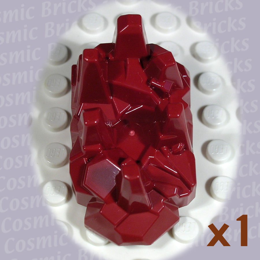 LEGO New Dark Red Hero Factory Armor Rock Spikes 6021223 11268 (single,N)