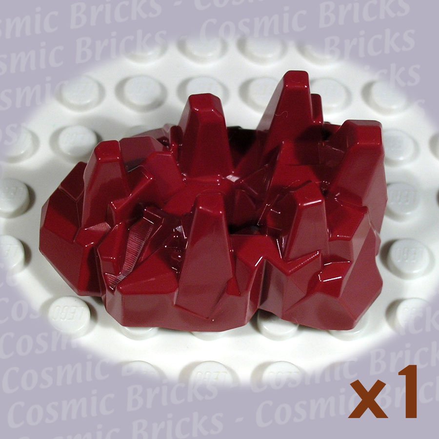 LEGO New Dark Red Hero Factory Armor Rock Spikes 6021223 11268 (single,N)