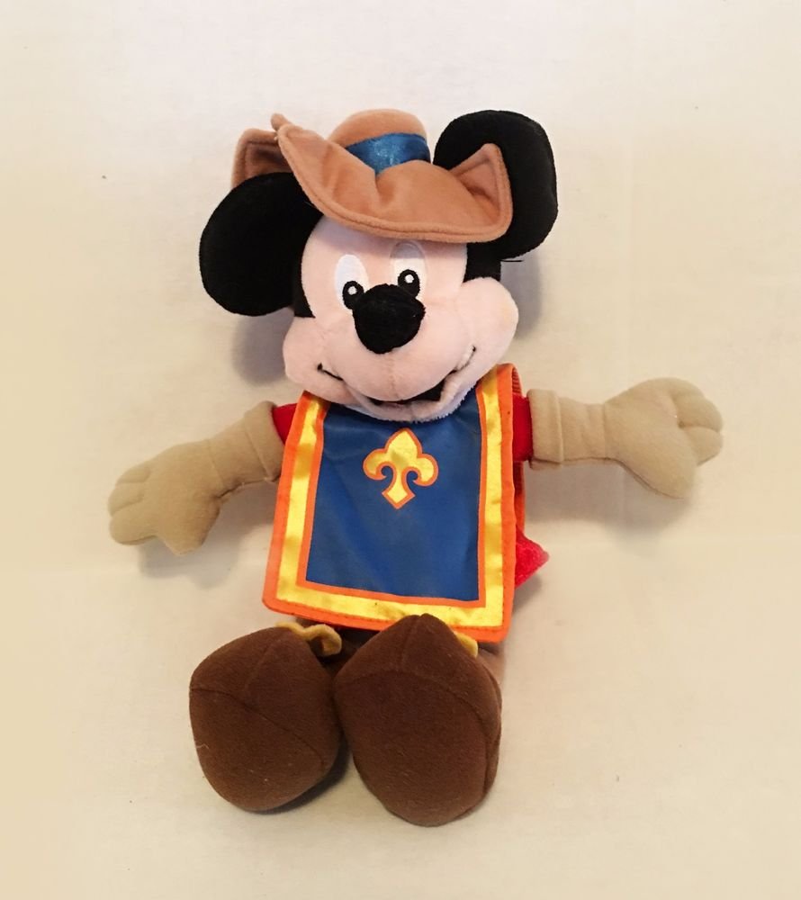 Disney Stuffed Plush Mickey Mouse in Knight Costume 11"