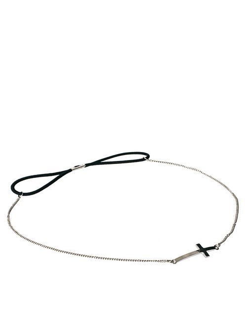 Cross Forehead Headband Boho Indie Bohemian Gypsy Head Chain Jewelry ...