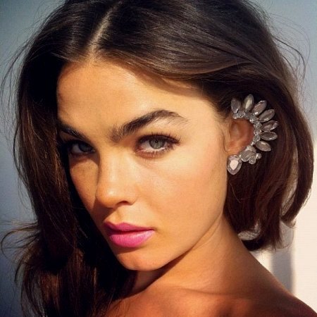 Ear Cuff Tribal Armor Gems Earring Silver Body Jewelry Avant Garde ...