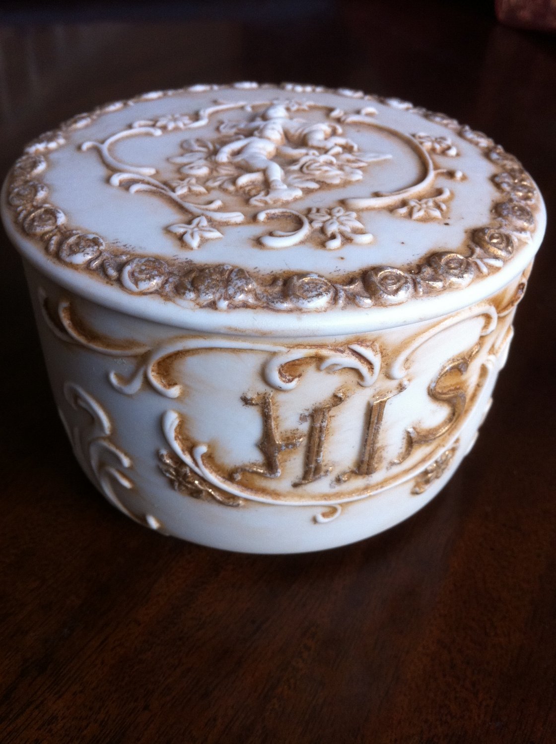 Vintage Porcelain Trinket Box