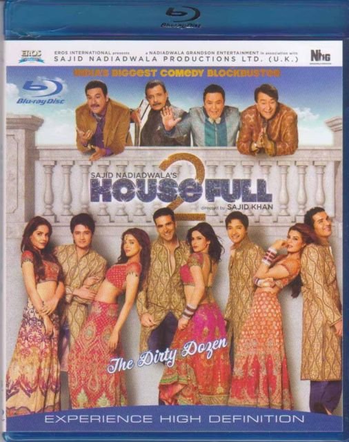 Housefull 2 Hindi Blu Ray (2012) (Hindi Movie/Bollywood Film /Indian ...