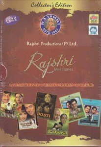 Rajshri Milestones Collector's Edition 6 DVD Pack (Indian/Bollywood/Cinema)